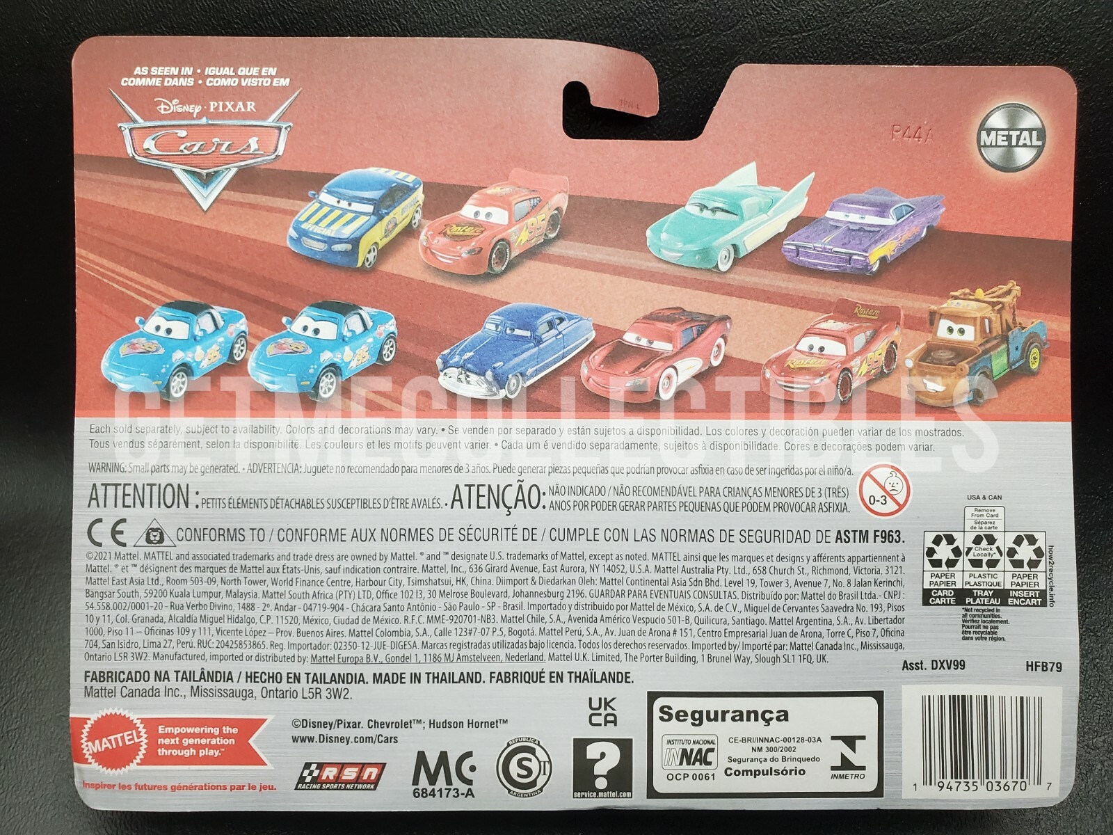 DISNEY PIXAR CARS FLOYD MULVIHILL GASPRIN CRUSTY ROTOR 2022 2 PACK SAVE ...