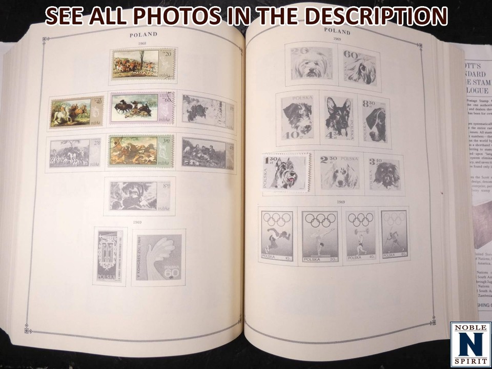 NobleSpirit (JMS) 1960's Scott International Stamp Album | eBay