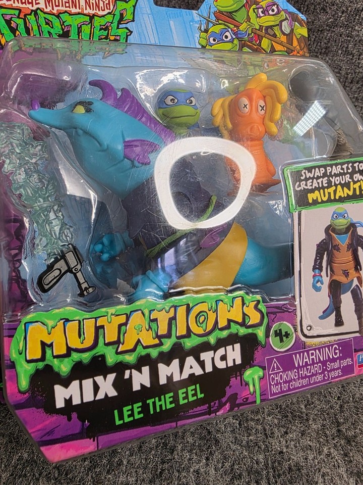 Tales Of The Teenage Mutant Ninja Turtles Lee The Eel Mutations Action ...