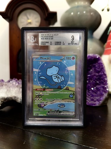 Mew EX 232/091 Sir SV Paldean Fates BGS 9 PSA Bubble Mew | eBay