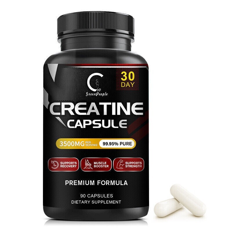 Creatine Monohydrate 360 Capsules - Muscle Explosion,Endurance/Energy ...