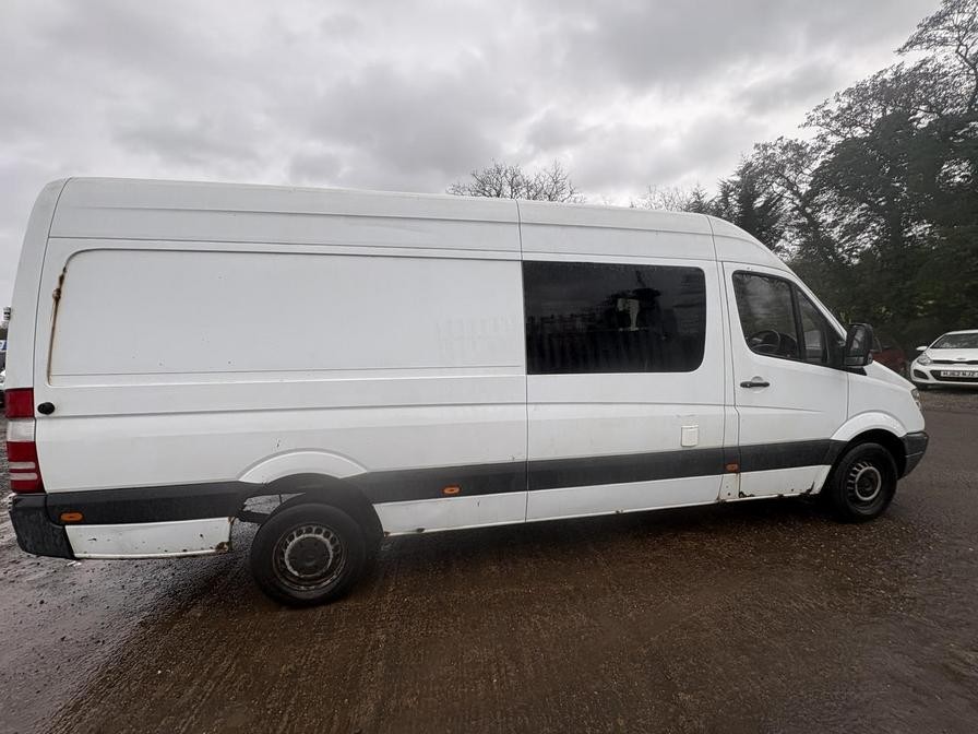 59 Plate Mercedes-Benz Sprinter 313 Cdi Jumbo XLWB Van L4 Needs MOT Van ...