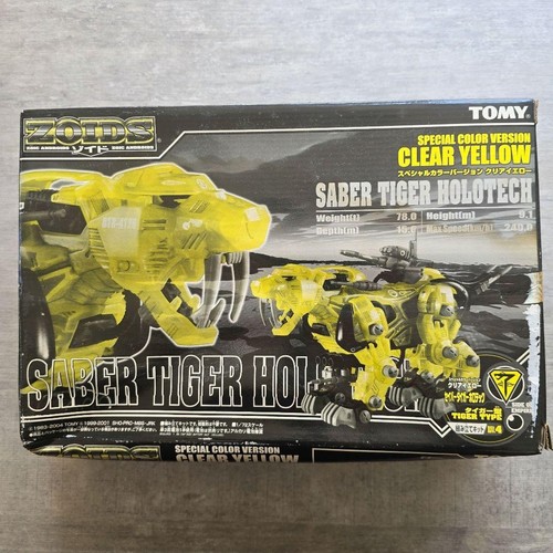 Zoids Saber Tiger Holotec Sp Color Version Clear Yellow | eBay