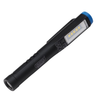 Draper Expert Smd Led Usb Rechargeable Pen Light 1W 150 Lumens - 31098 ...