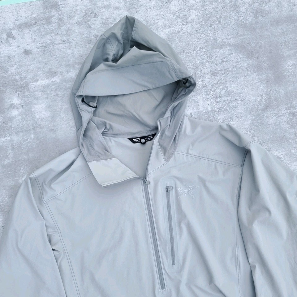Arcteryx Psiphon SL Light Rain Jacket Mens Medium Grey | eBay