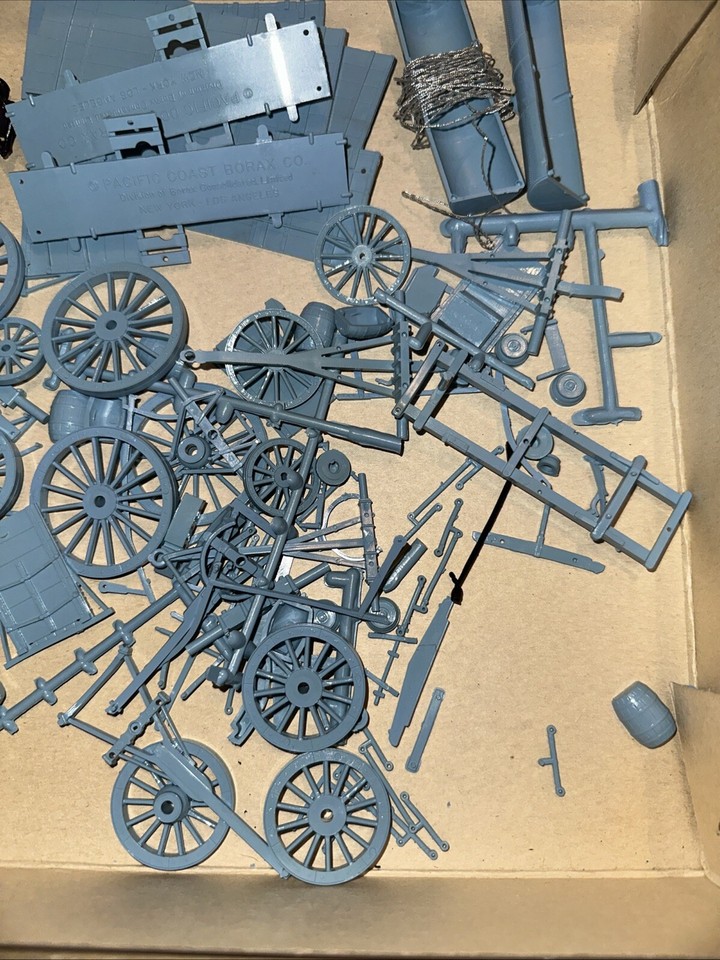 Vintage Twenty Mule Team Plastic Scale Model Kit "The 20 Mule Team ...