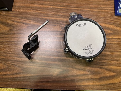 Roland PD-85 Dual Trigger Mesh Head V-Drum Pad Black w/Clamp and L-Rod ...