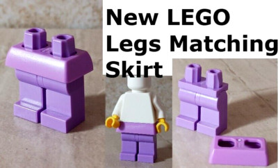 New LEGO Skirt Matching Legs Tights Leggings Purple Lavender Set Add ...