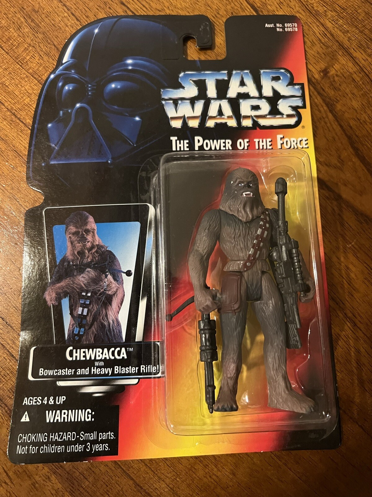 Star Wars Power of The Force POTF Chewbacca with Bowcaster & Heavy ...
