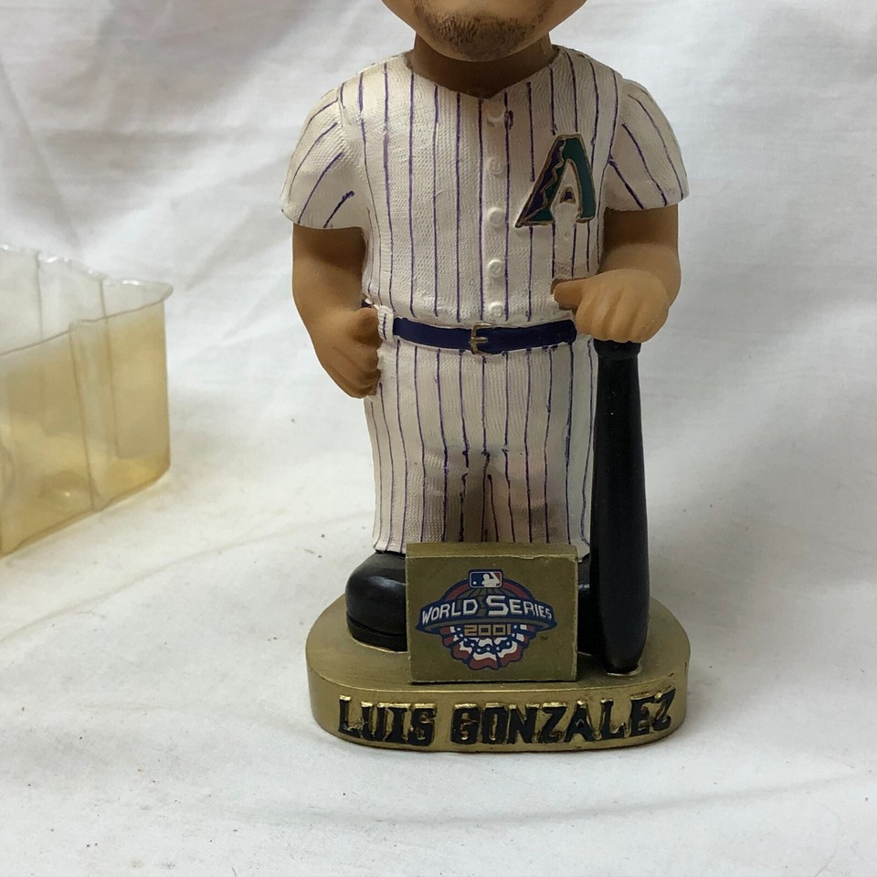 2001 World Series Arizona Diamondbacks Luis Gonzalez Hand Painted ...