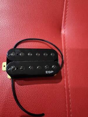 ESP Bridge Position Humbucker Electric Guitar Pickup Black 2 Conductor ...