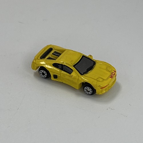 Vintage Micro Machines Nissan Mid-4 Concept Car 1989 Galoob Yellow | eBay