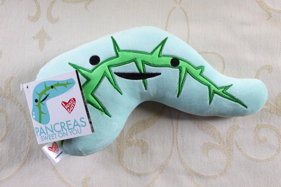 I Heart Guts Plush Organ Toy Pancreas Biology Science Education ...