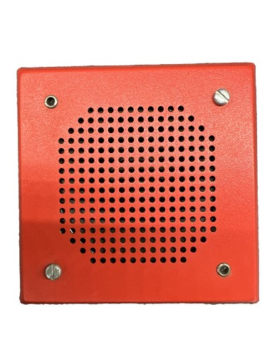 Wheelock E70-R Speaker Fire Alarm Square Wall/Ceiling Red VRMS P83150 ...