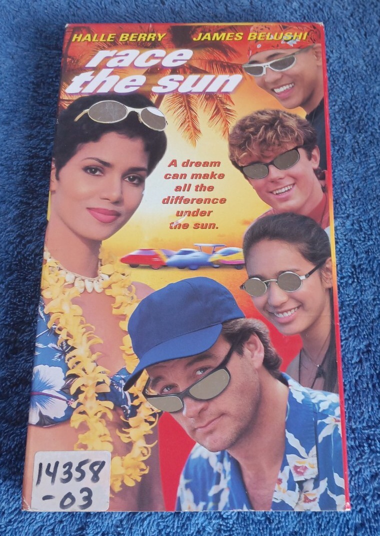 Race the Sun VHS Halle Berry James Belushi Charles T Kanganis Play ...