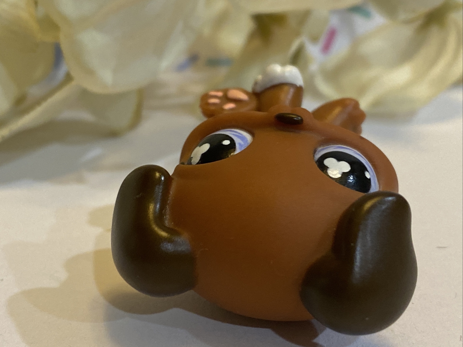 Authentic Littlest Pet Shop Lps 657 Chocolate Brown Baby Boxer Puppy ...