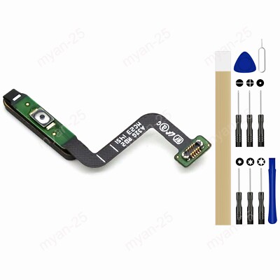 Fingerprint Sensor Power Button Flex Cable For Samsung Galaxy A32 5G SM ...