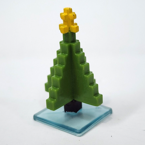 Minecraft Mini-Figures Festive Biome Pack 1" Christmas Pine Tree Mini ...