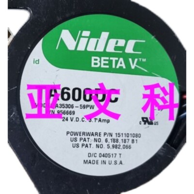 NIDEC TA600DC A35306-59PW 24V 3.1A 17251 large air volume fan | eBay