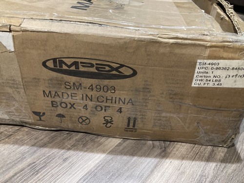 Marcy Pro Smith Cage Home Gym Box 4 of 4 Parts - SM-4903 | eBay