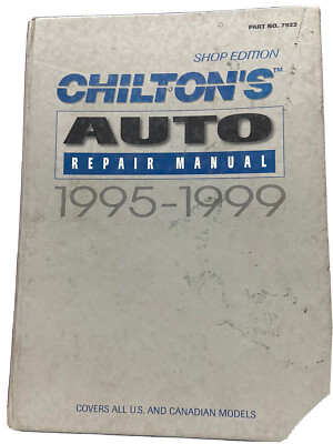 Chilton's Auto Repair Manual 1995-1999 Part no.7922 | eBay