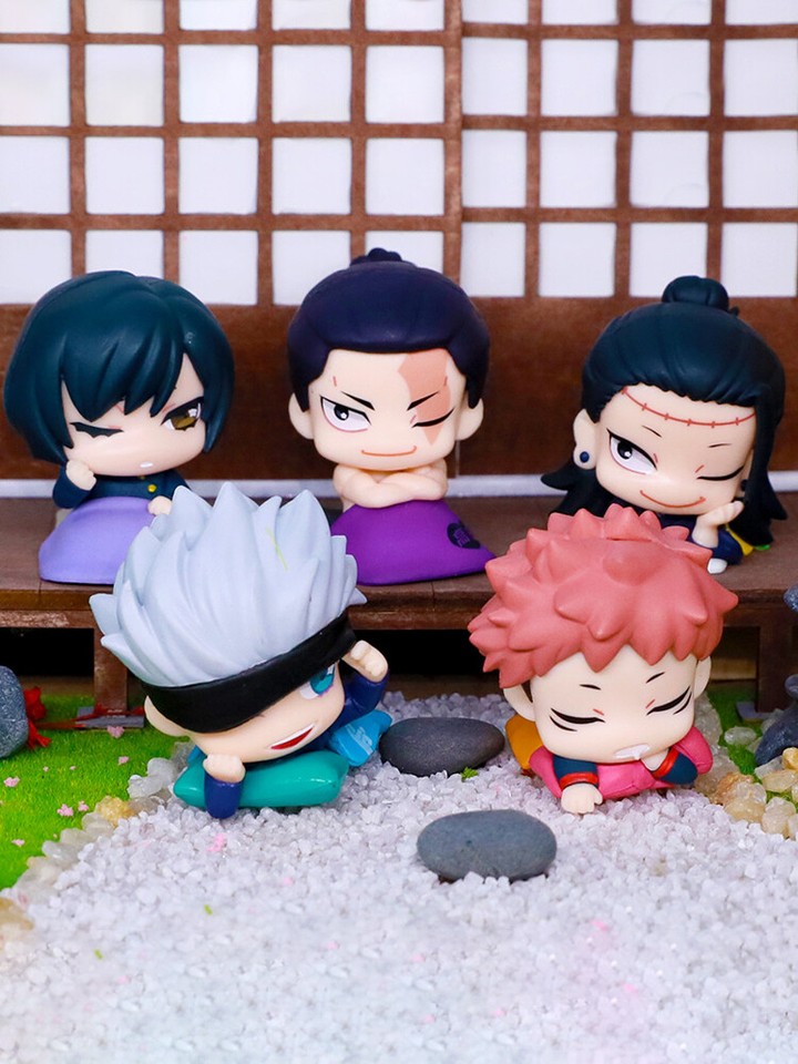 Jujutsu Kaisen Zenin Maki Capsule Toy Anime Doll Action Figure Cosplay ...
