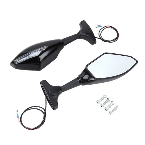 2015-2022 Yamaha YZF-R1 YZF600R FZ6R R6 R1 Rearview Mirrors LED Turn ...