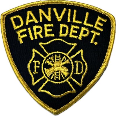 VINTAGE OHIO OH DANVILLE FIRE DEPT PATCH KNOX COUNTY | eBay