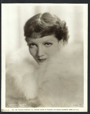 Claudette Colbert 1920s