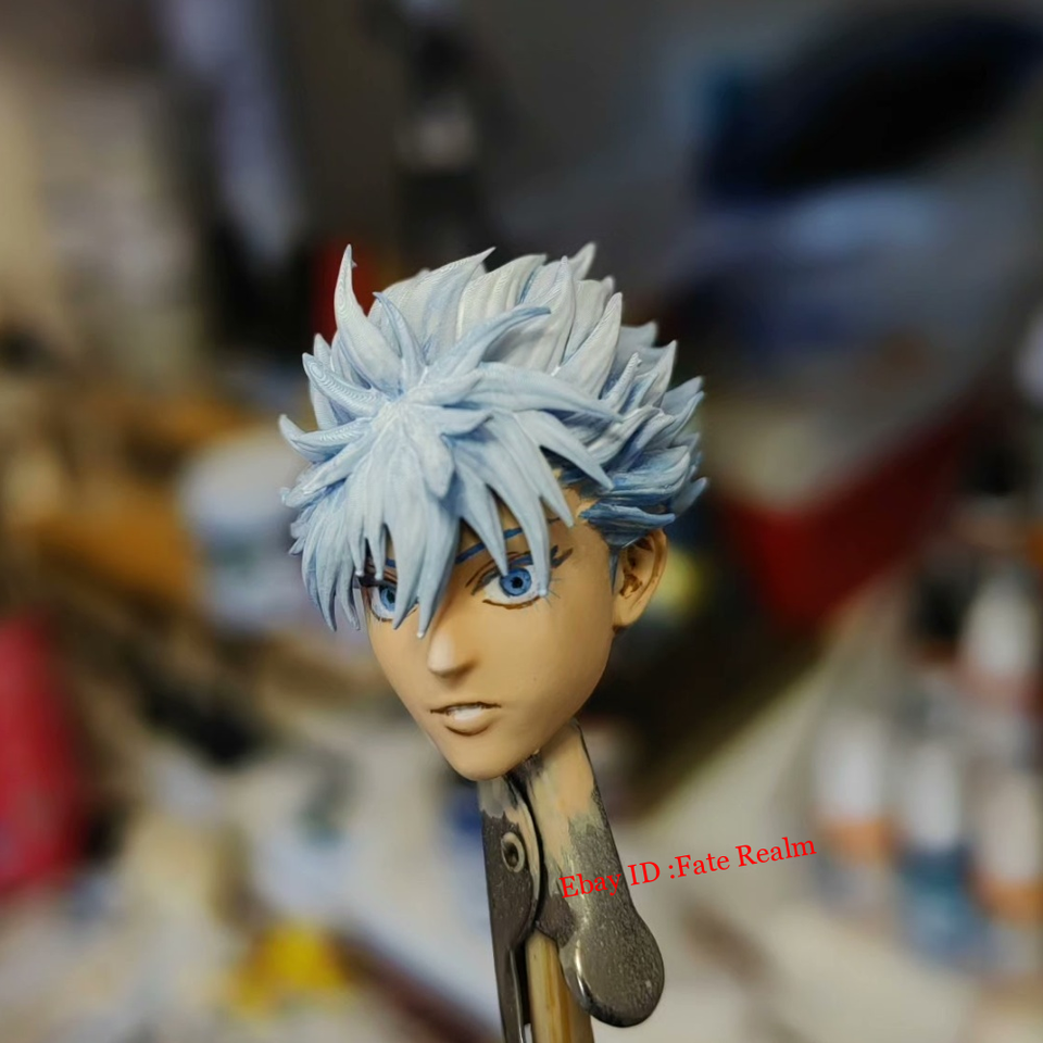 1/12 Jujutsu Kaisen Gojo Satoru Head Carving For 6" Romankey VTOYS ...