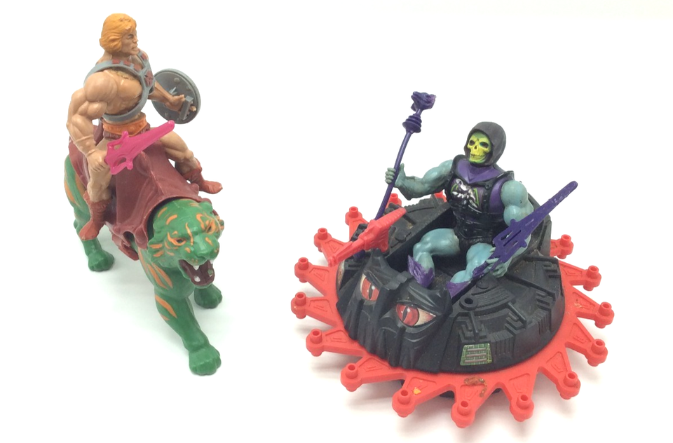 VTG Mattel MASTERS OF THE UNIVERSE HE-MAN Vs SKELETOR | eBay