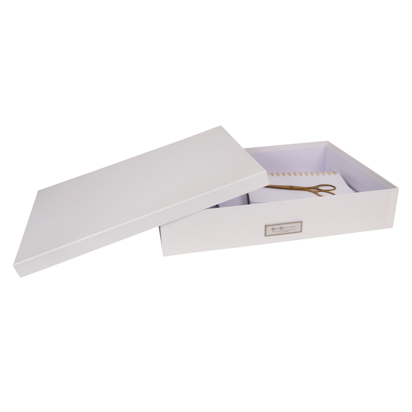 Bigso Sverker Fiberboard Legal and Art Storage Box for Loose Papers ...