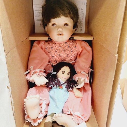 VTG Ashton Drake Porcelain Angel Doll Collection Everlasting Friendship ...