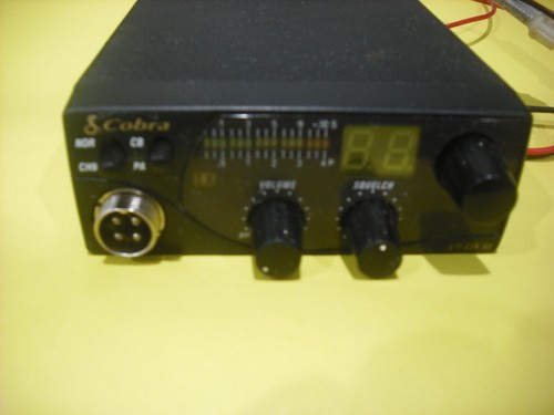 Vintage Cobra 19 DX III Mobile CB Radio *Untested * Includes Microphone ...