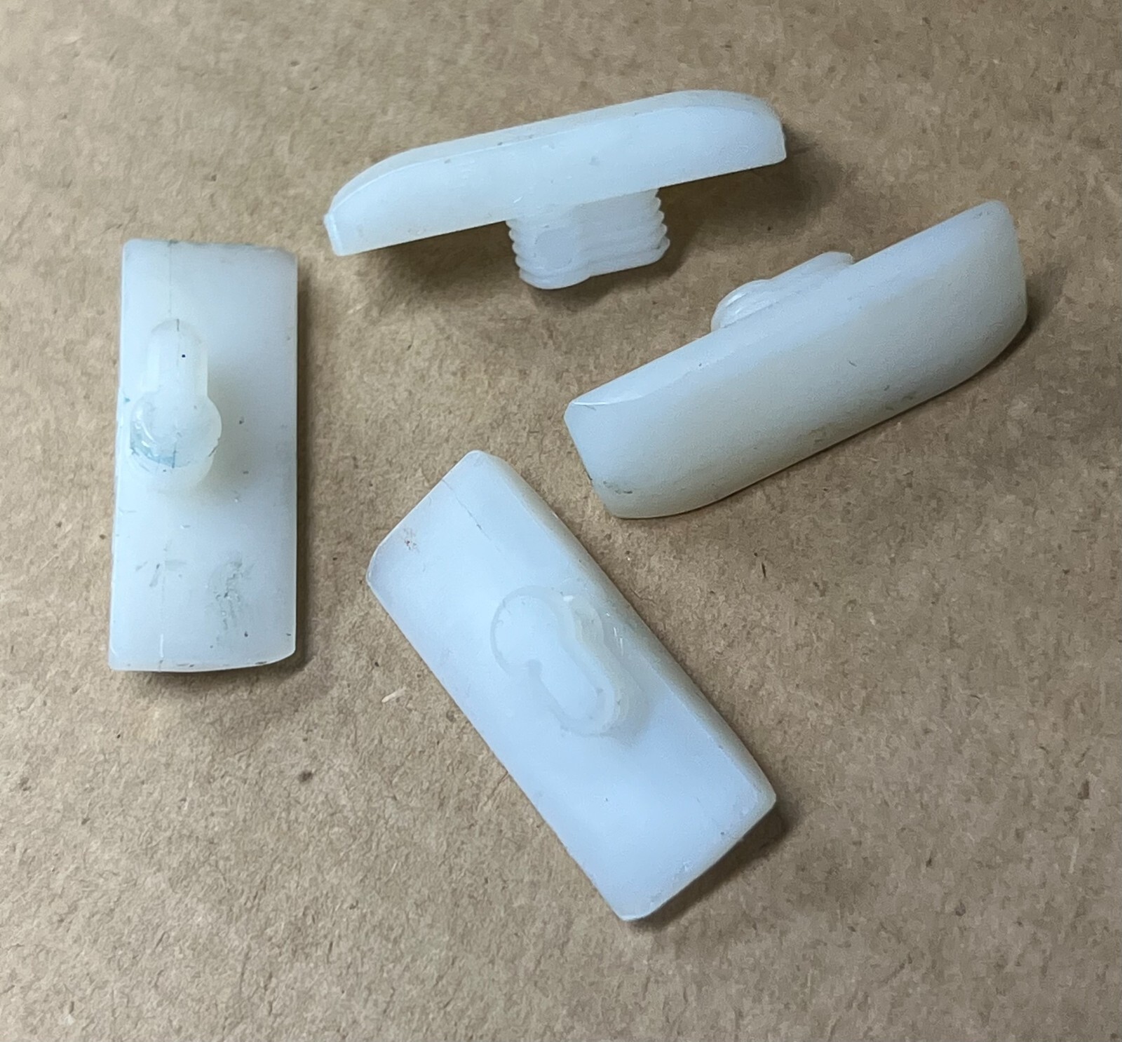 (4) Genuine STIHL MS250 MS194 MS193 MS192 CHAIN GUIDE BUMPER STRIP 1123 ...