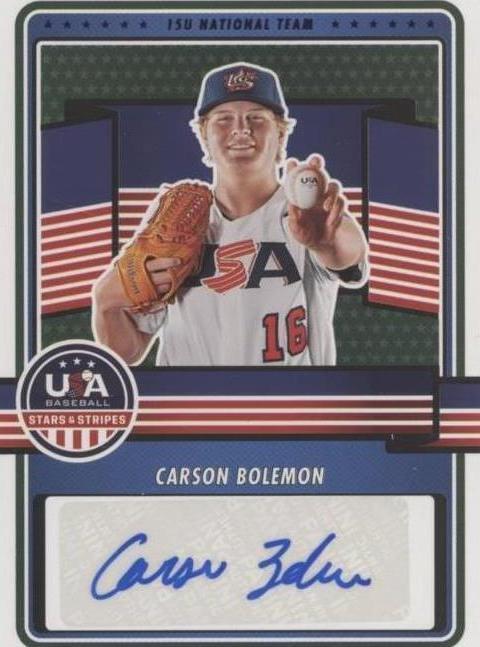 2023 Panini USA Baseball Stars & Stripes - USA 15u National Team ...