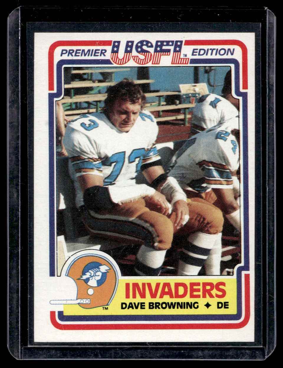 1984 Topps USFL Dave Browning Oakland Invaders #85 | eBay