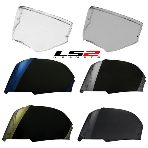 LS2 FF901 Advant X Helmet Visor Pinlock Ready Anti-Scratch Spare Screen ...