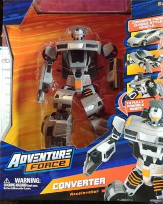 Adventure Force Converter Accelerator Car to Robot Transformer NEW | eBay