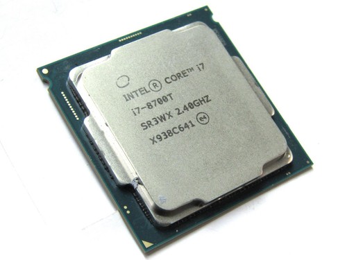 Intel SR3WX Desktop CPU | 2.40GHz Hex Core i7-8700T | Socket FCLGA1151 ...