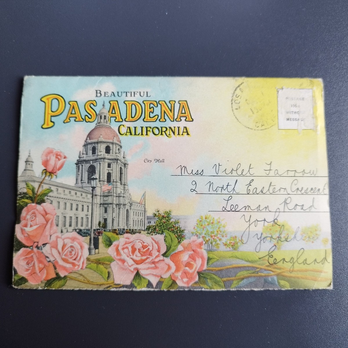 Postcards From California California Postcard, Souvenir Postcard