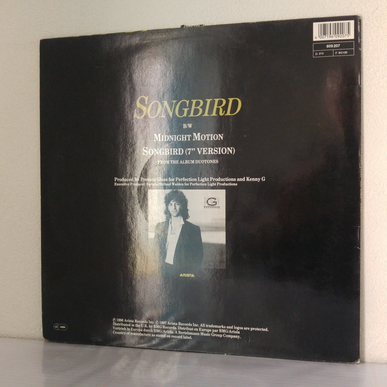 Kenny G – Songbird (Vinyl, 12", Maxi 45 Tours) | eBay