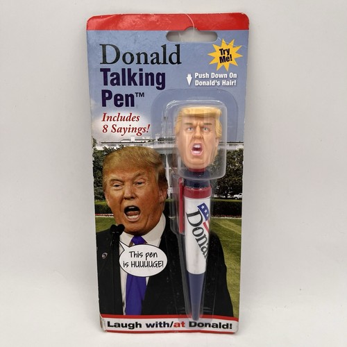 Talking Donald Trump Pen Collectible Edition 8 Sayings In His Real ...