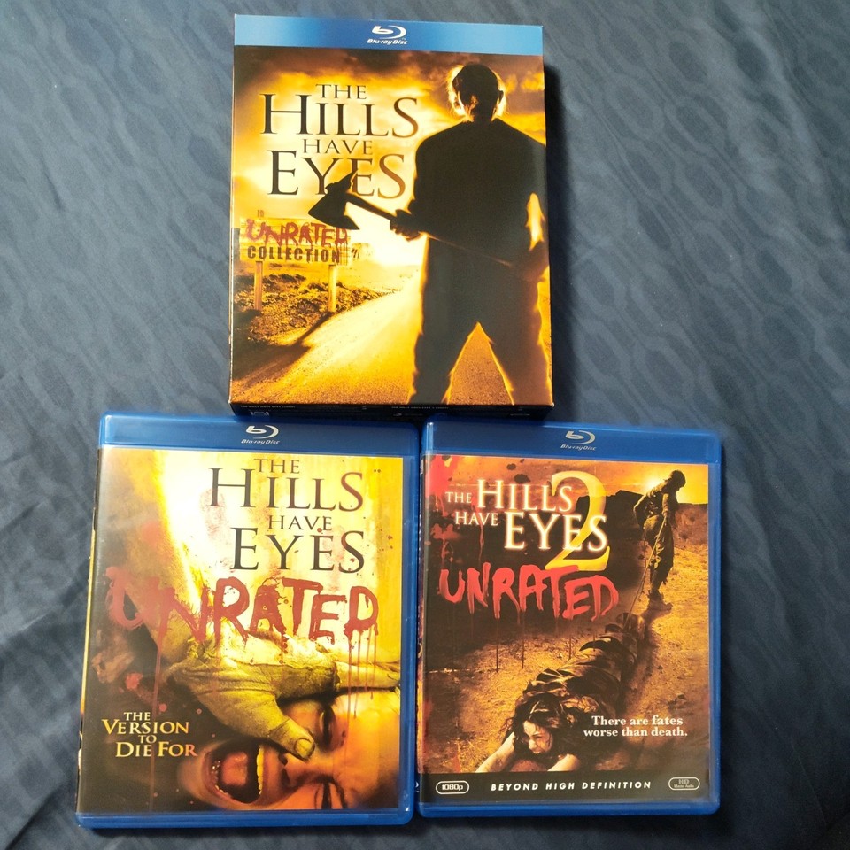The Hills Have Eyes Collection - Blu-ray - 1 & 2 Unrated Box Set ...