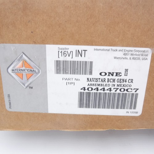 Core Only, OEM International Electronic Body Controller 4044470C7 SEE ...