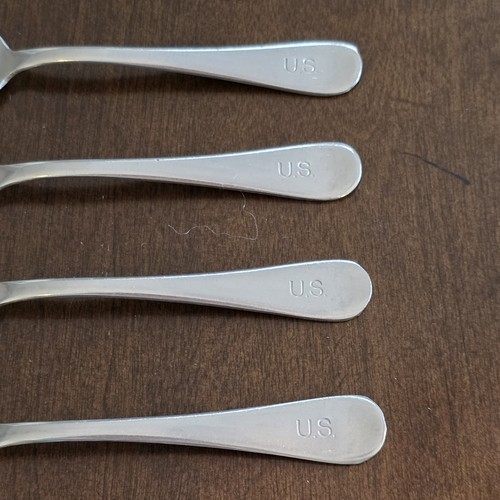 Vintage U.S. Military Mess Hall Tablespoons Spoon – Silco Stainless Lot ...