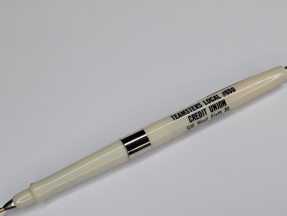 c1980s Waterloo, Iowa Teamsters Local #650 Credit Union Pen Labor Union ...