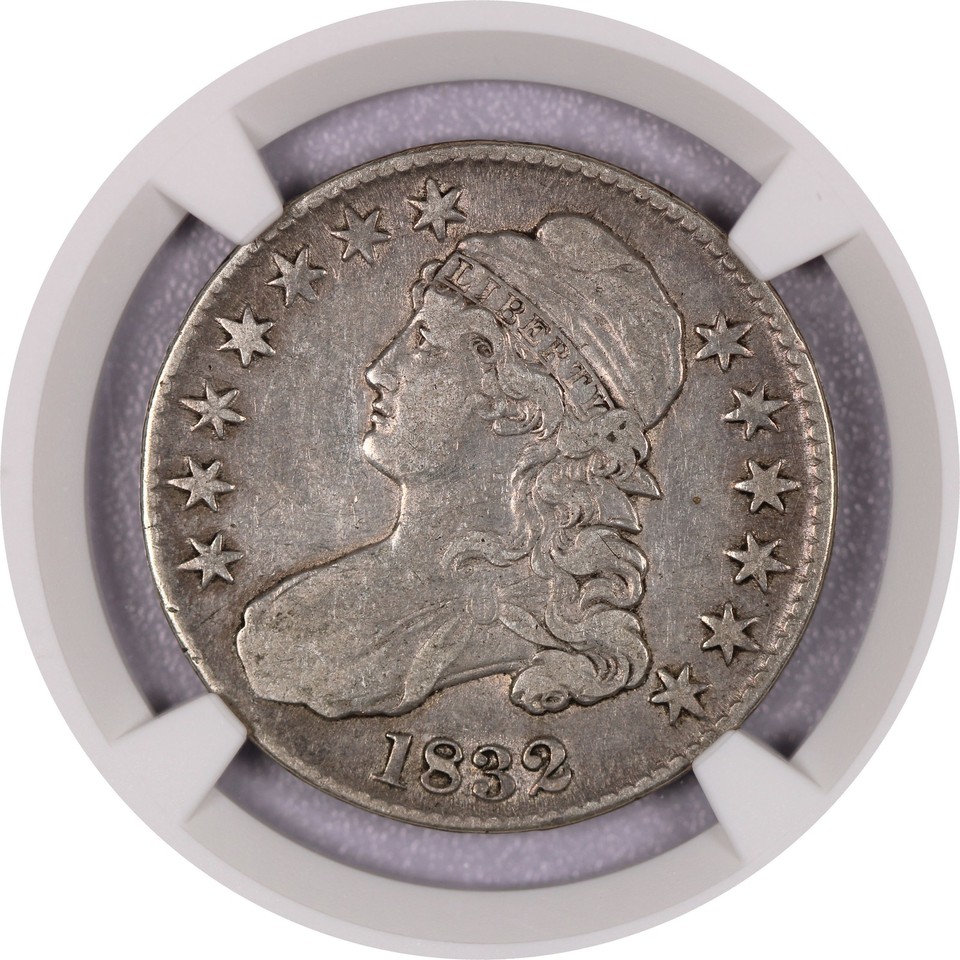 1832 50C Capped Bust Silver Half Dollar Small Letters NGC VF30 ...