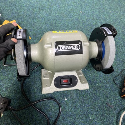 Draper 1x 230V 150mm Heavy Duty Bench Grinder Professional 29620 *NOT ...