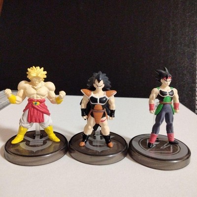 Dragon Ball Z Mini Figure Set Broly Raditz Bardock Limited Collectibles ...